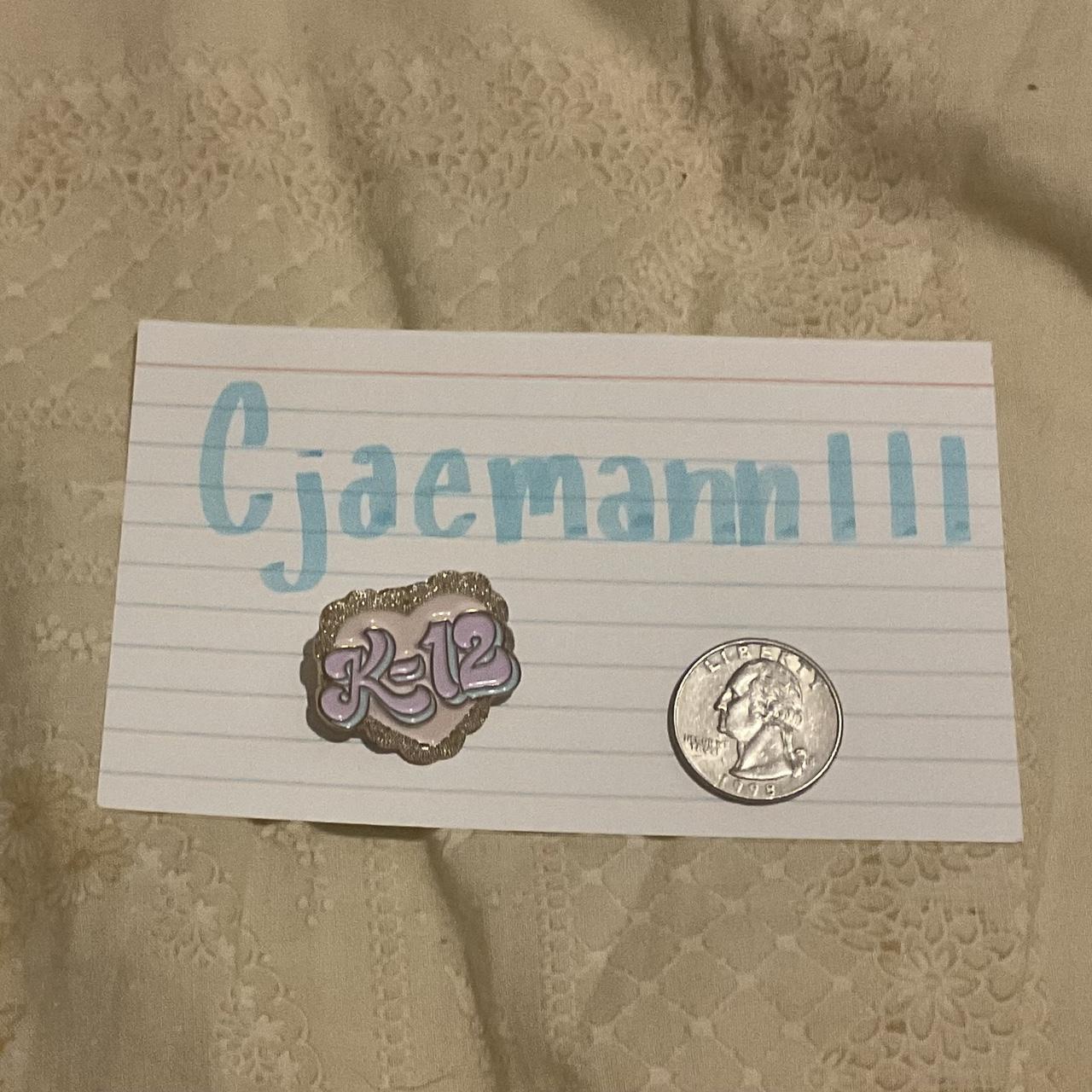 Melanie Martinez K-12 heart enamel pin. Never used.... - Depop