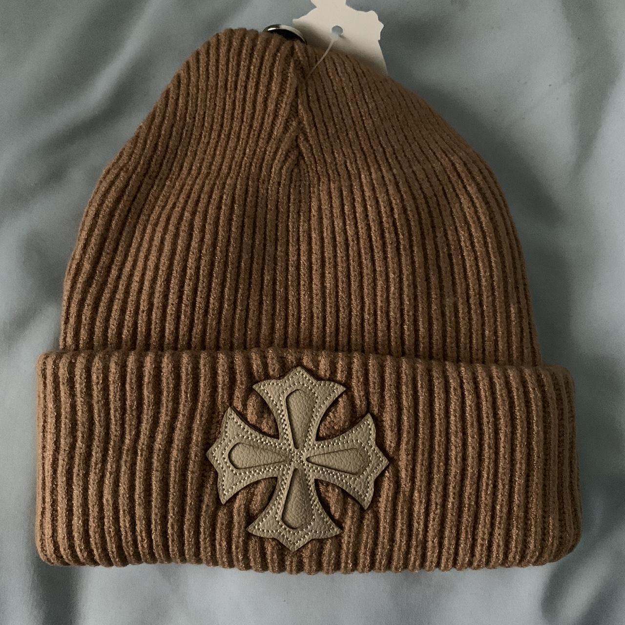 Chrome Hearts Men's Brown Hat | Depop