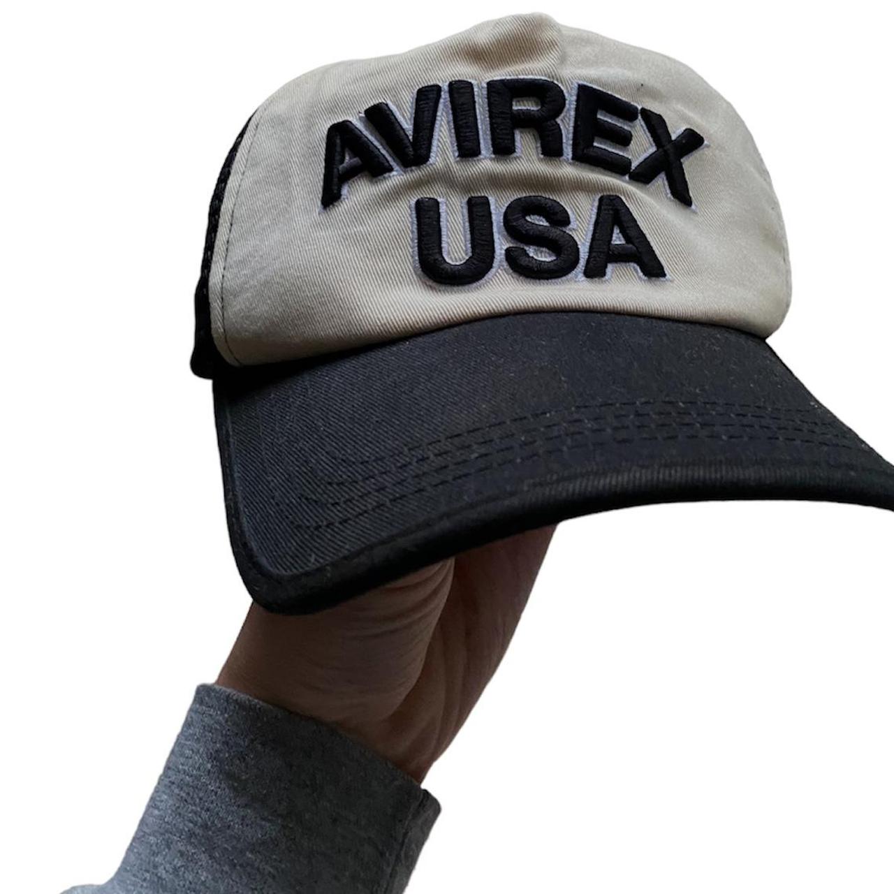 Beautiful vintage avirex trucker cap snapback One... - Depop