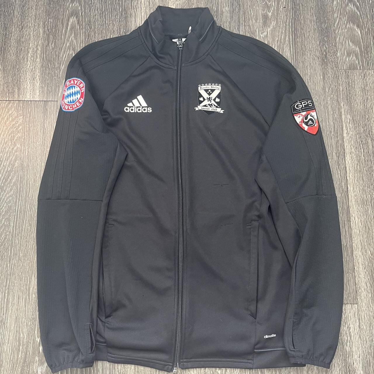 FC Bayern Adidas Training Zip Up Jacket Size M 9/10... - Depop