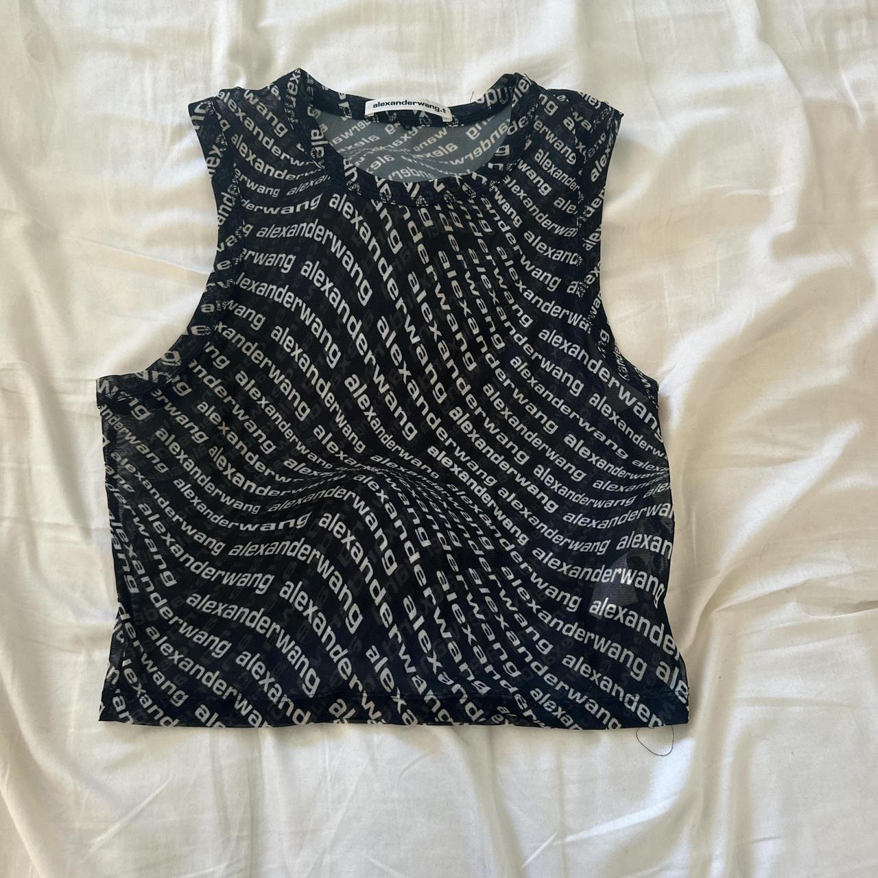 Alexander Wang Mesh tank perfect for a music festival! - Depop
