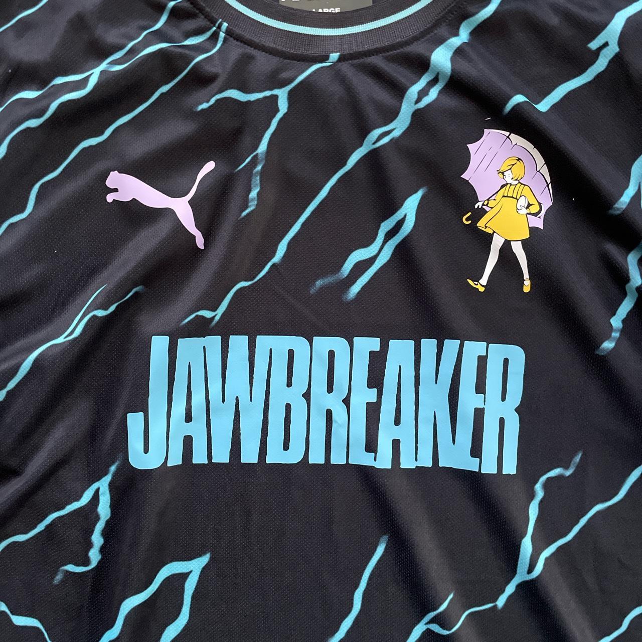 Jawbreaker puma soccer jersey - Depop
