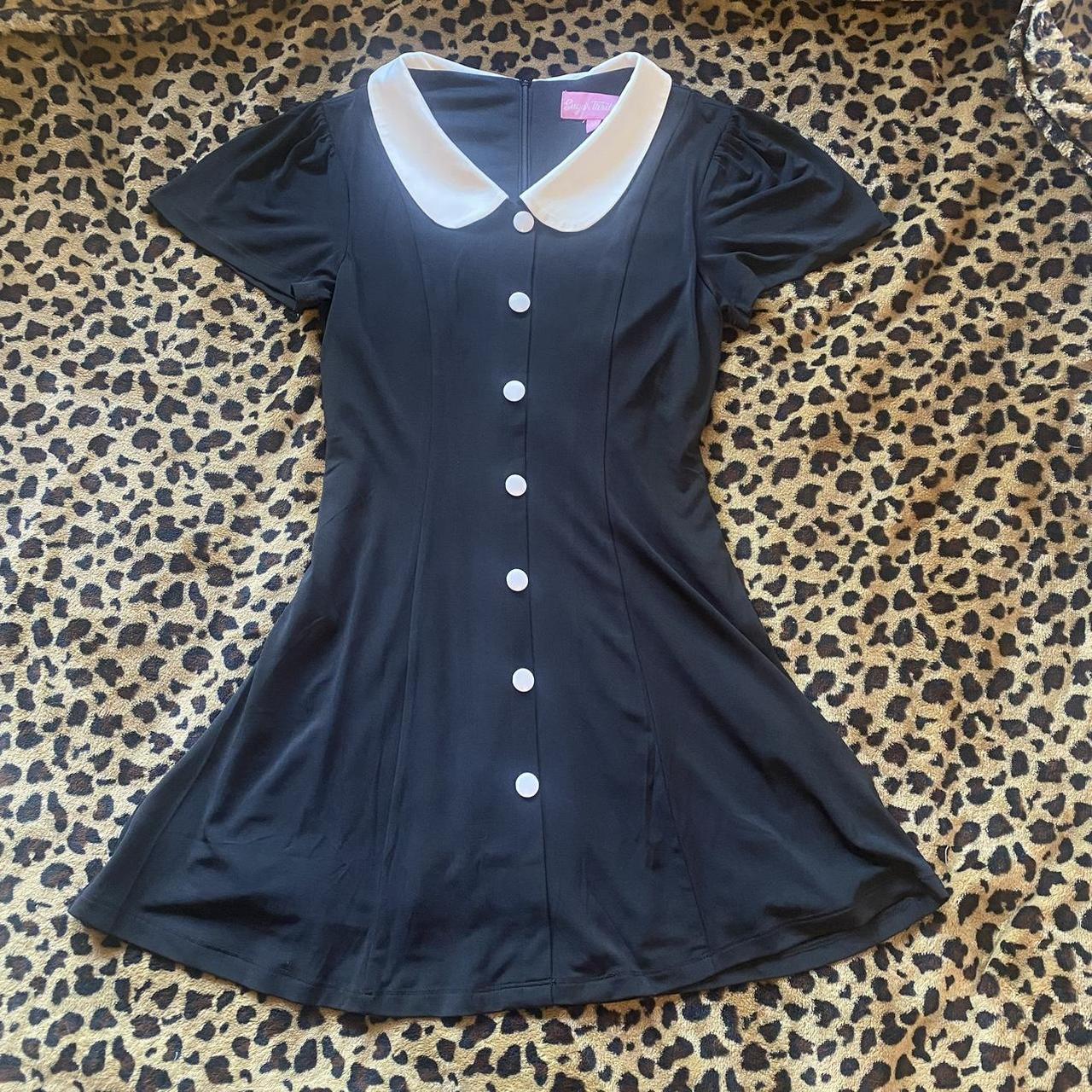 Perfect dolly / mod babydoll mini dress🖤 basically... - Depop