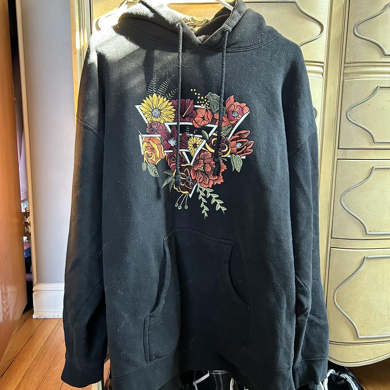 Rainbow Kitten Surprise RKS band hoodie. Floral... - Depop