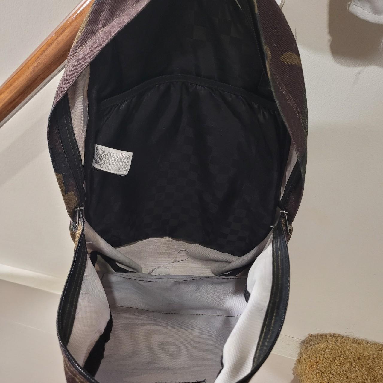 Vans Camouflage bookbag. Lightweight and comfy.... - Depop