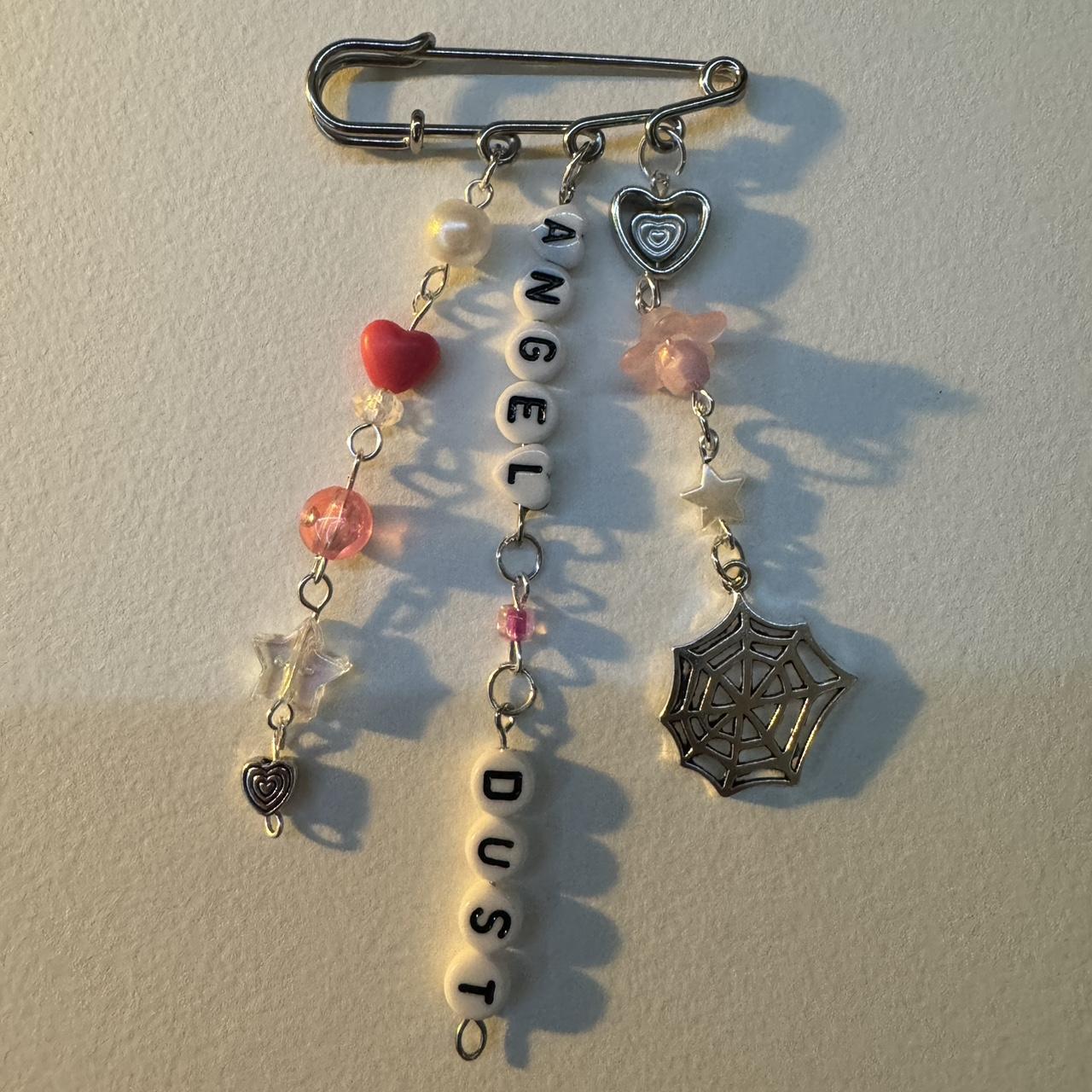 Angel Dust Pin (Hazbin Hotel) #Hazbinhotel... - Depop