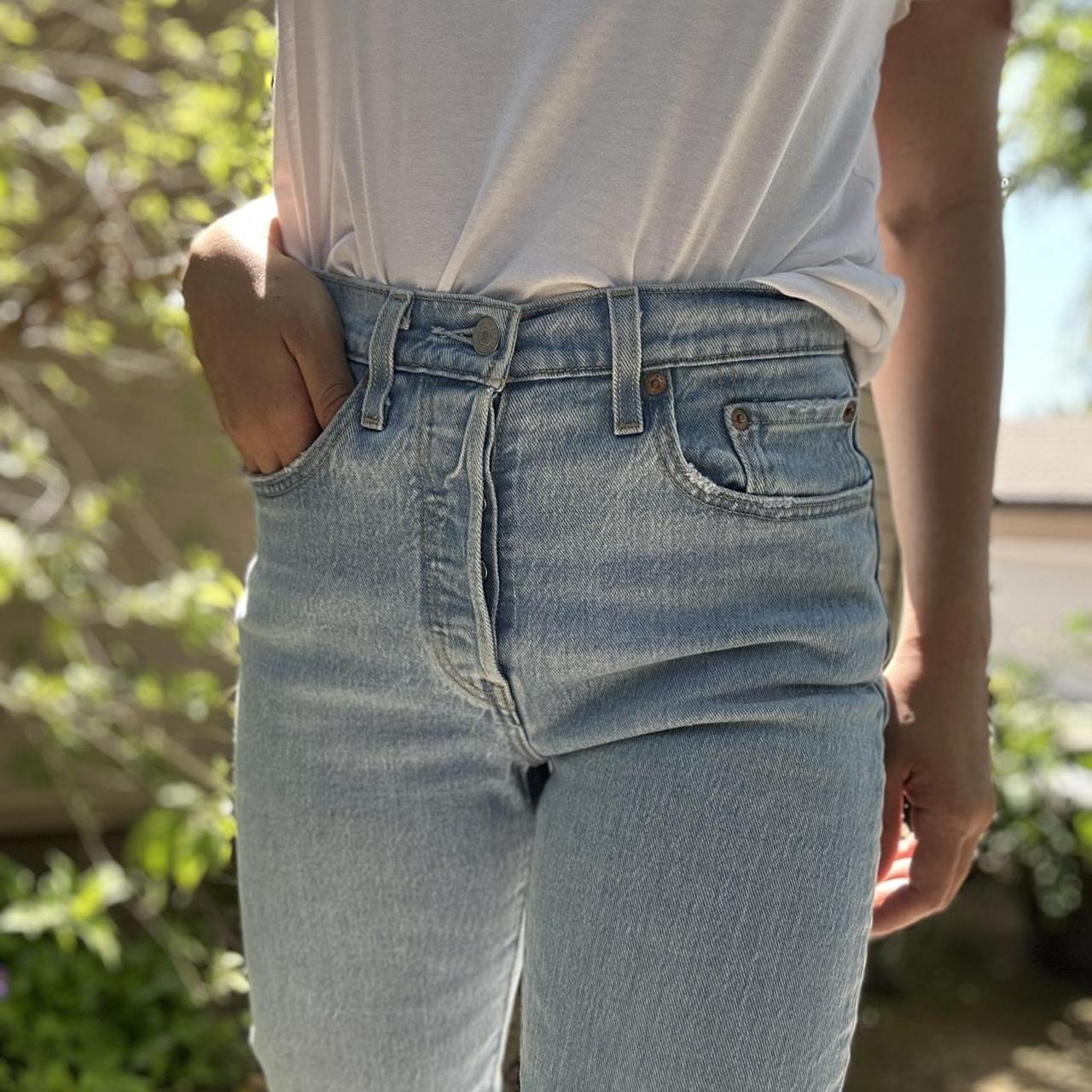 501 Levi’s denim jeans Belly button waist Jeans... | Depop