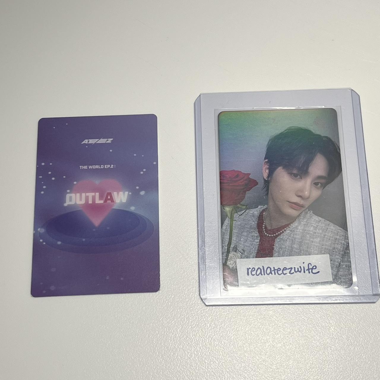 Ateez Yunho Official The World Ep 2: Outlaw Album... - Depop