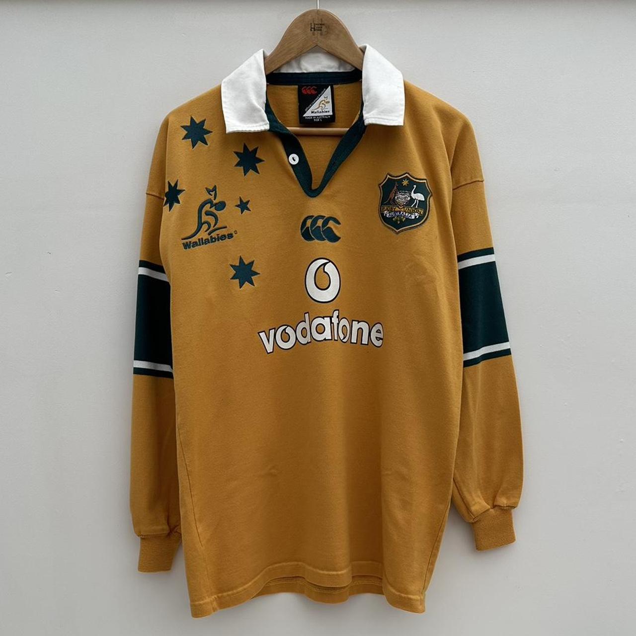 Australia Rugby Shirt 2002/2003 Canterbury Size... - Depop