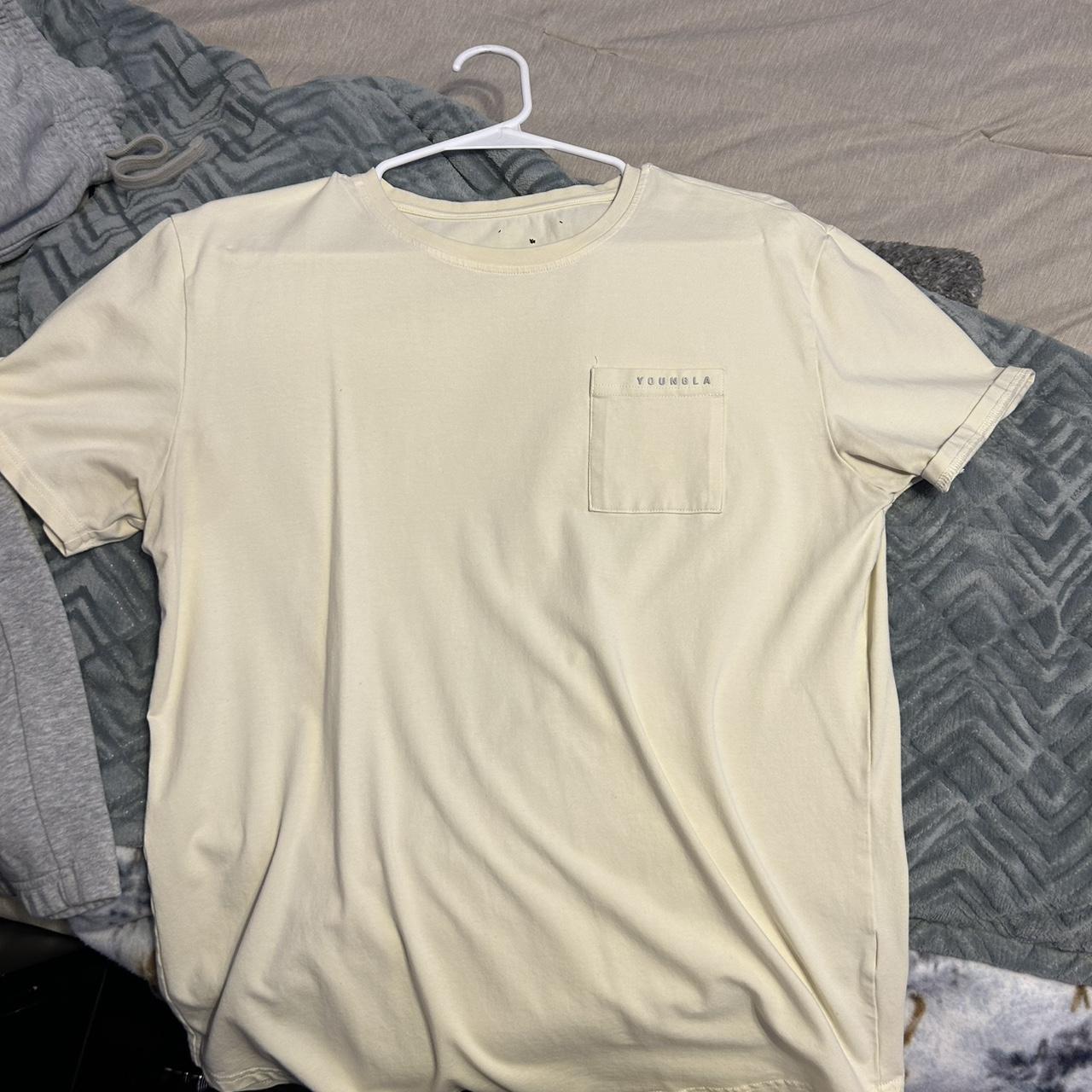 YoungLA pocket tee Size M I believe Fitted tee | Depop