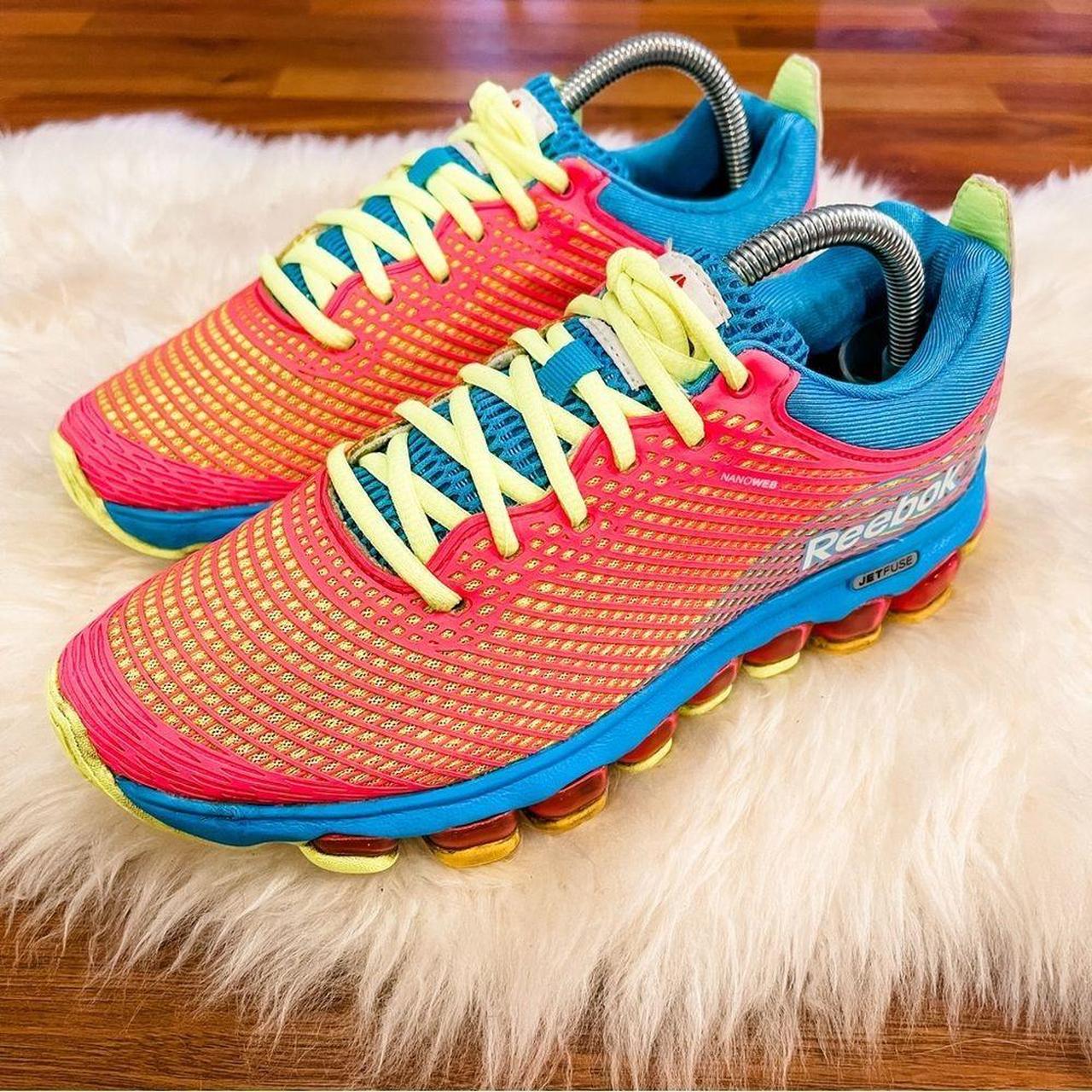 Reebok Women’s Nanoweb Jetfuse ZJET Running Shoes... - Depop