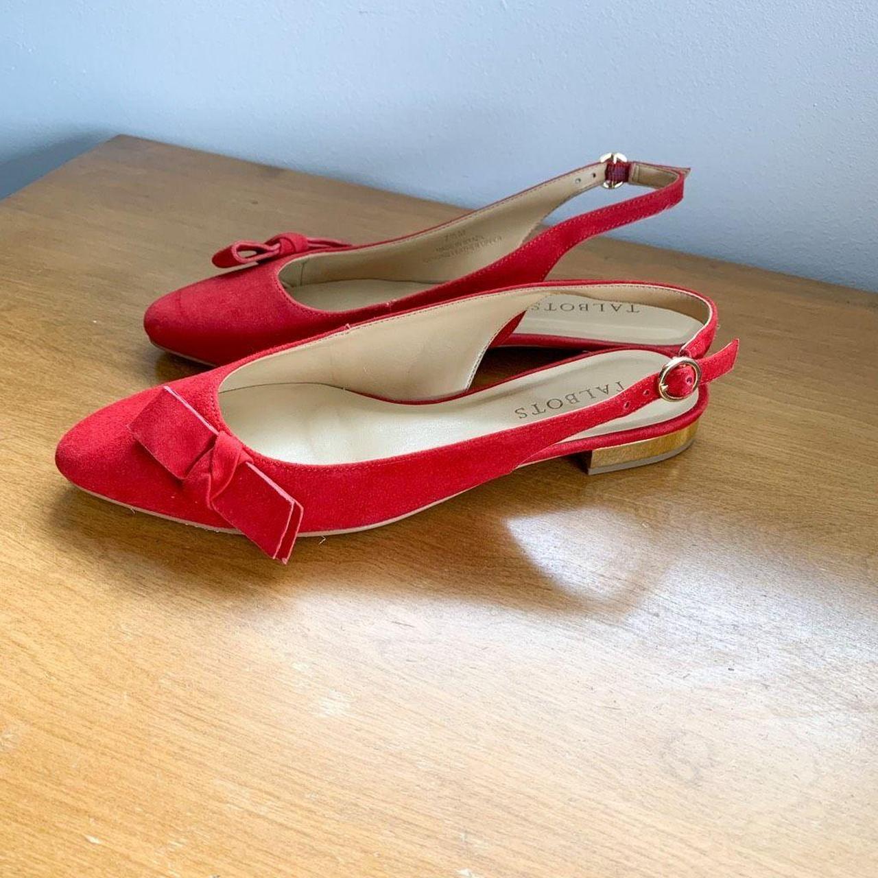 Talbots Women's Red Footwear | Depop