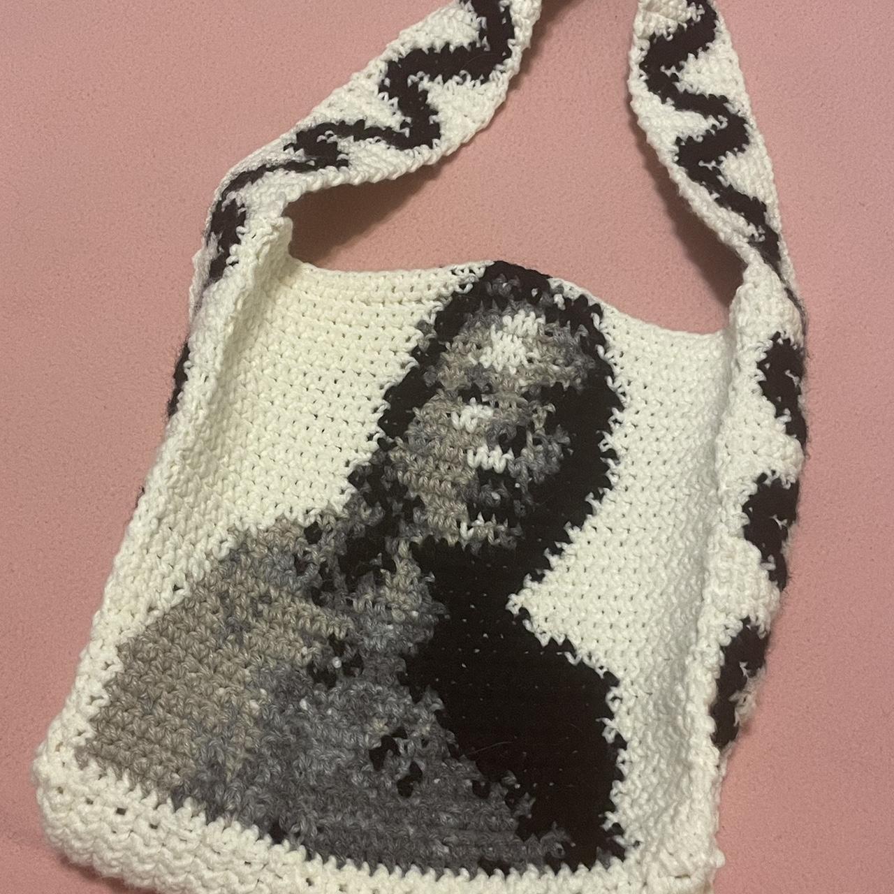 Taylor Swift Reputation crochet tote... - Depop