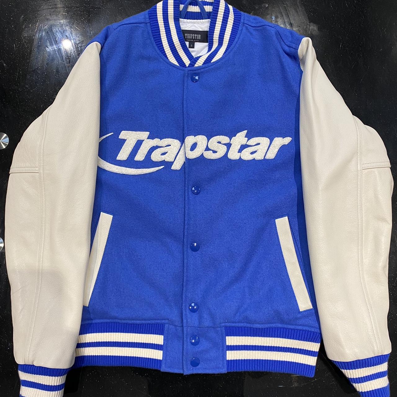 Trapstar Rare Hyperdrive Varsity Jacket Size men's -... - Depop