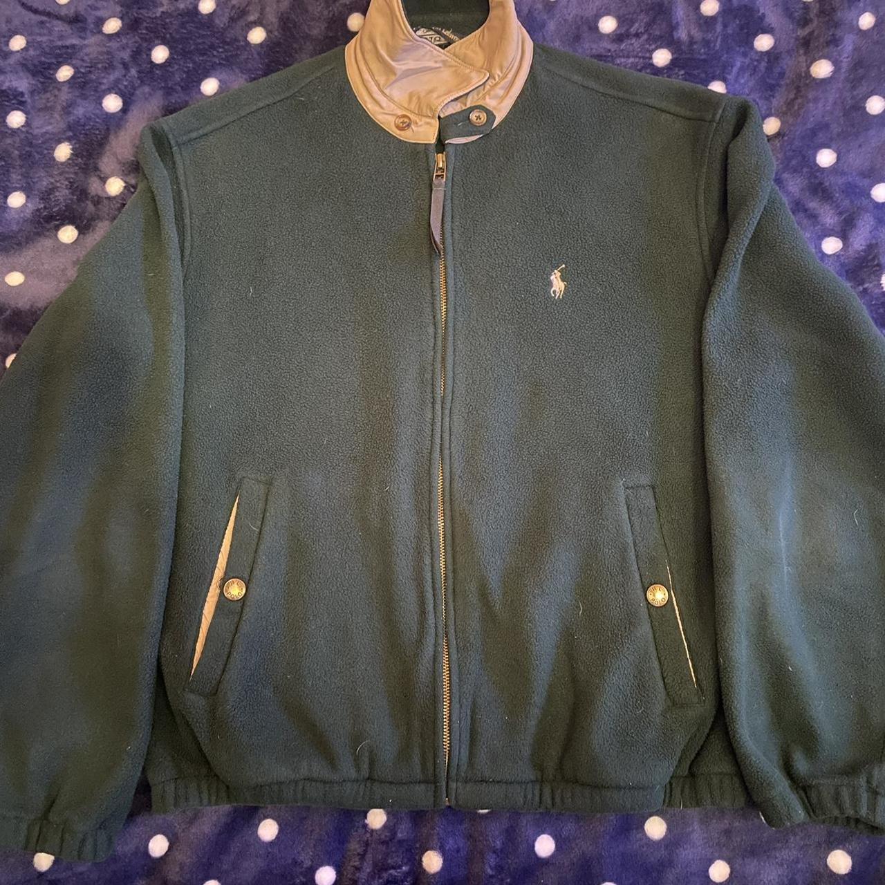 Vintage polo fleece jacket ! Great condition size... - Depop
