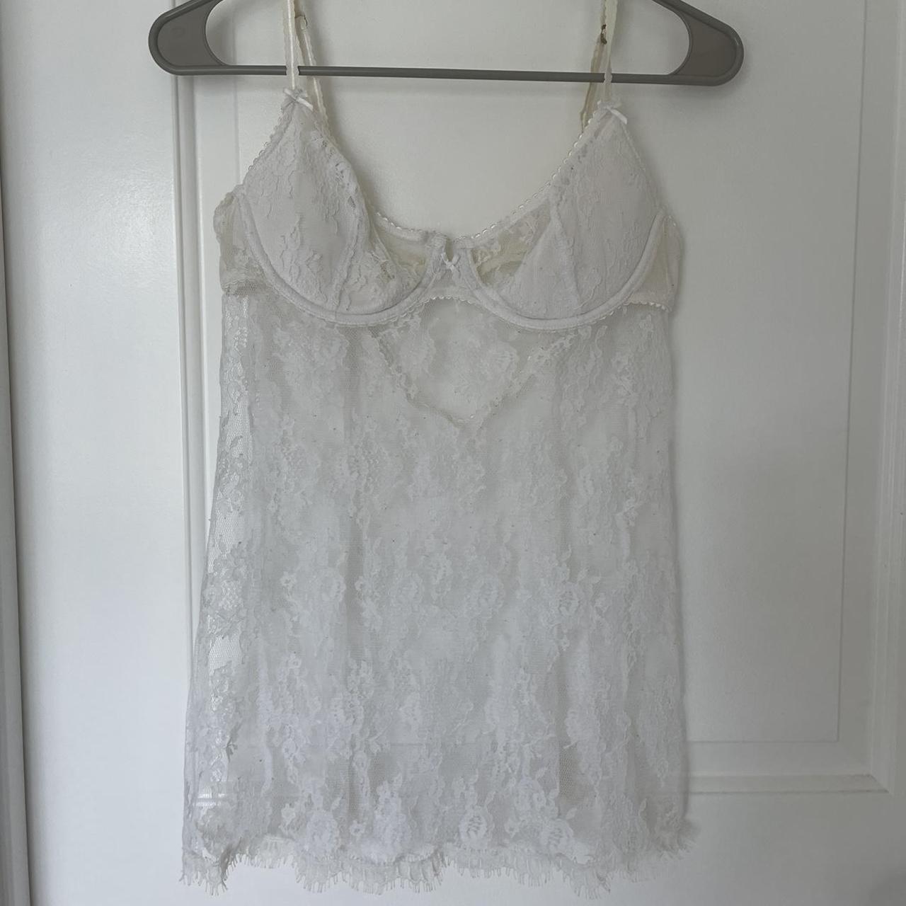 victoria’s secret lingerie boustier top - Depop