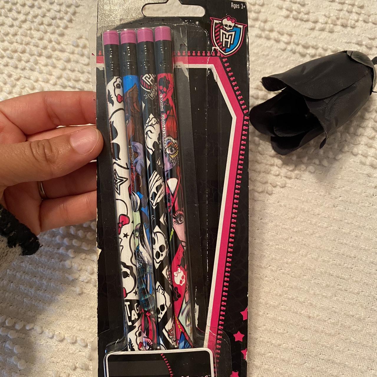 New Kidcore Monster High Claw Pencils (4) Pencils... - Depop