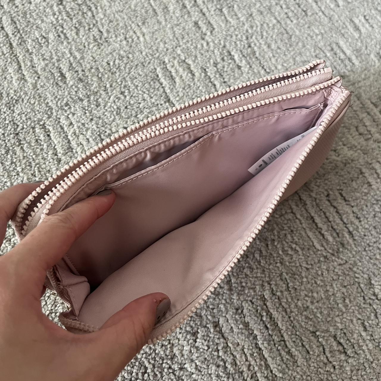 LULULEMON super cute light pink wallet. I love loved... - Depop