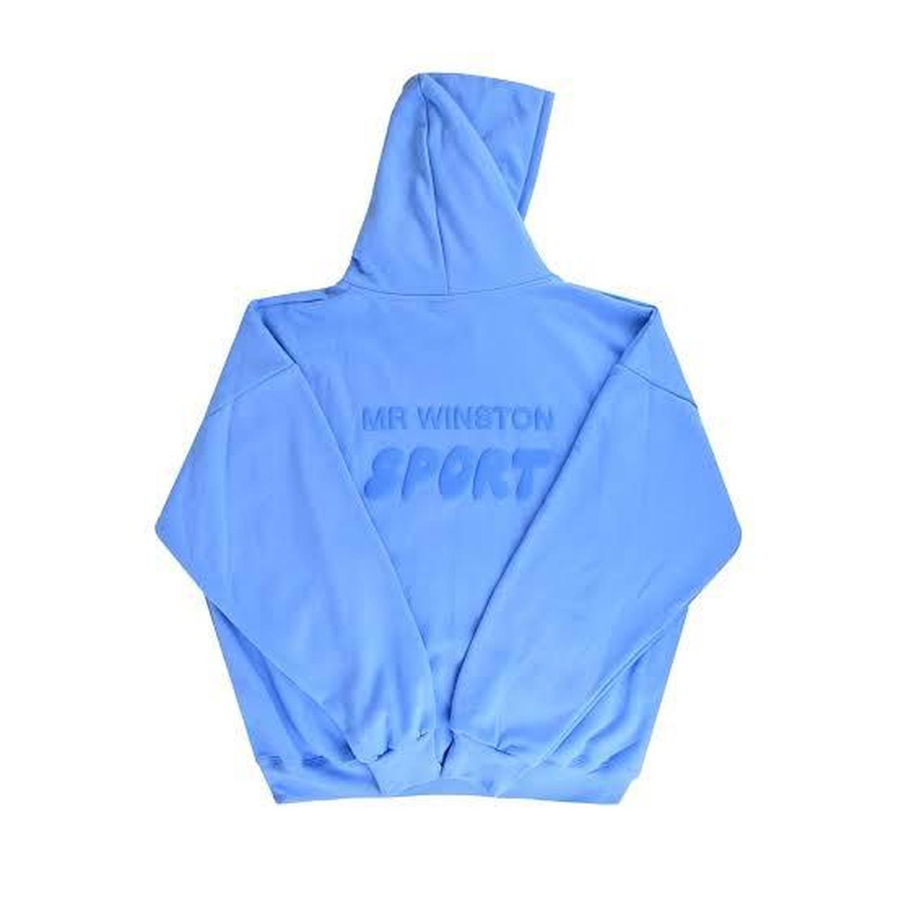 Mr Winston Women's Blue Jumper | Depop