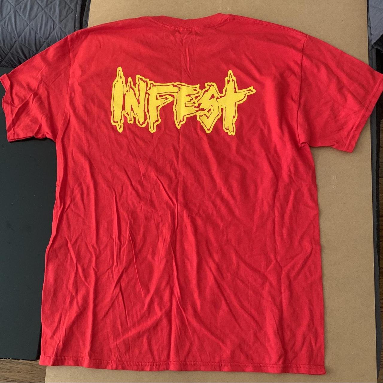 Infest t-shirt/large. Brand new just been in a... - Depop