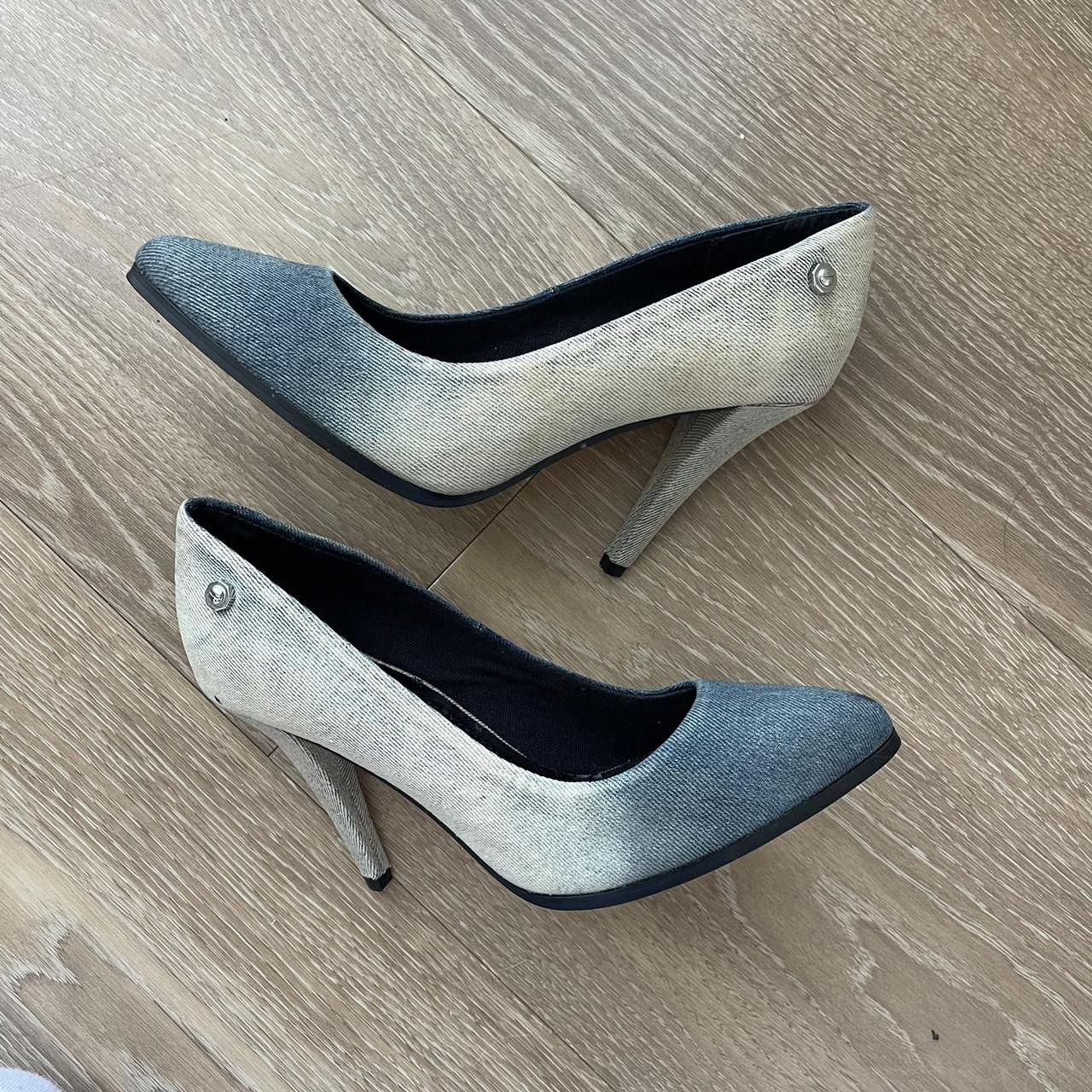 Denim Diesel Heels Pointed toe Diesel heels. Cool... - Depop
