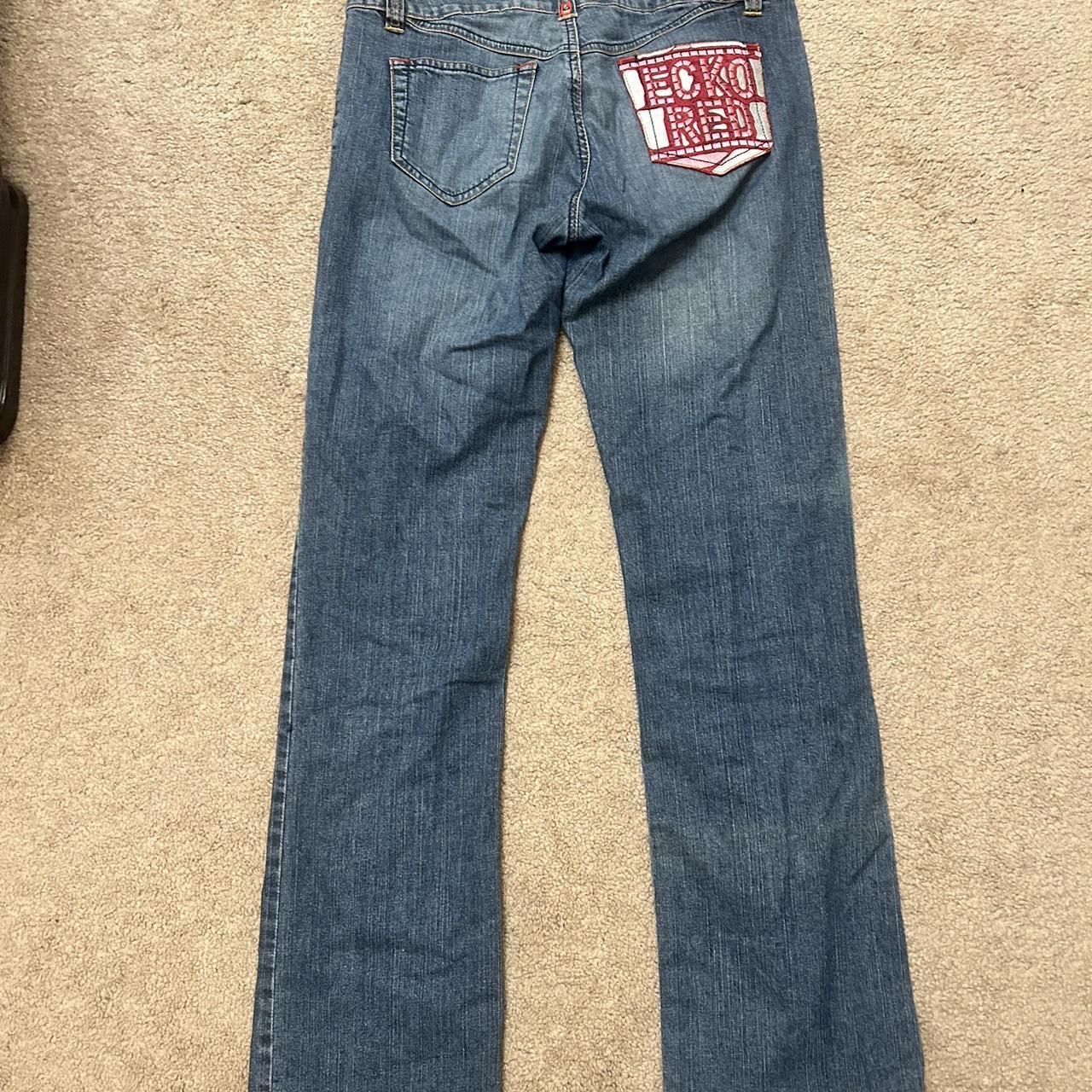 Ecko Red 1972 vintage low rise flared... - Depop