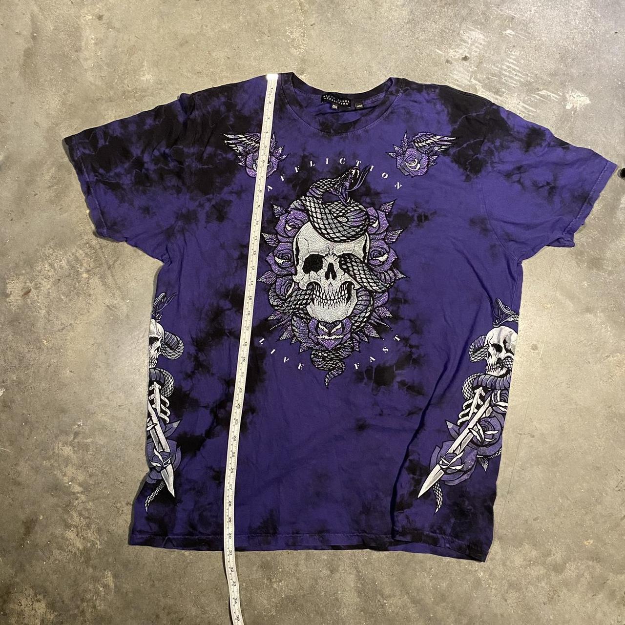 Description: sick size 2xl bedazzled rare affliction... - Depop