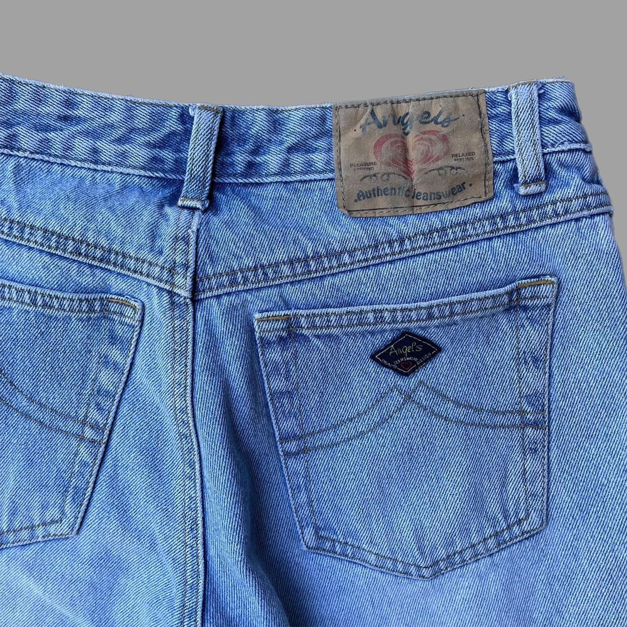 Angels Women's Blue Jeans | Depop