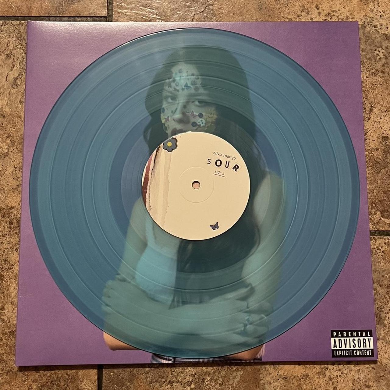 Olivia Rodrigo Sour Vinyl Frosty Blue Variant Depop