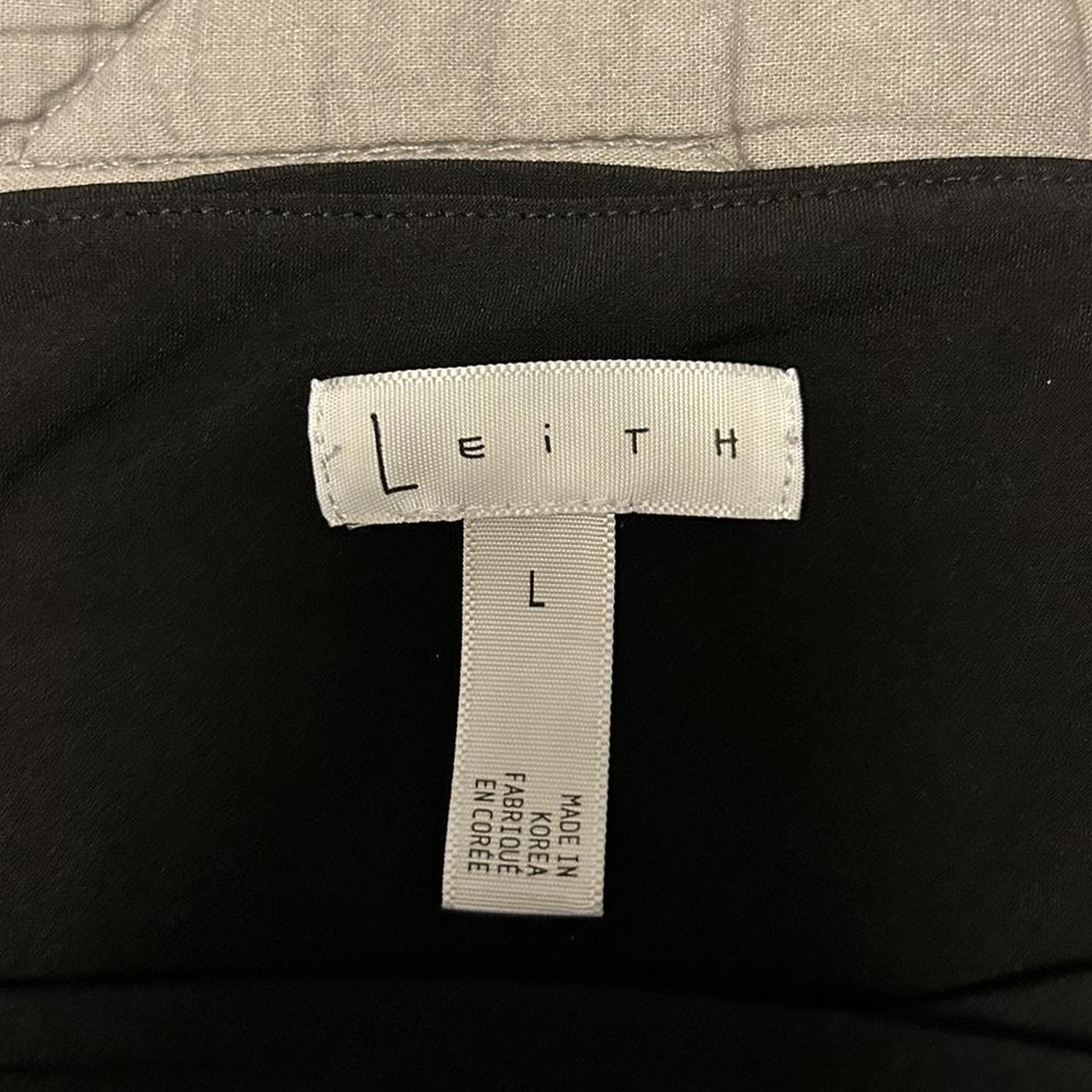 leith square neck cropped tank top size L 15.5”... - Depop