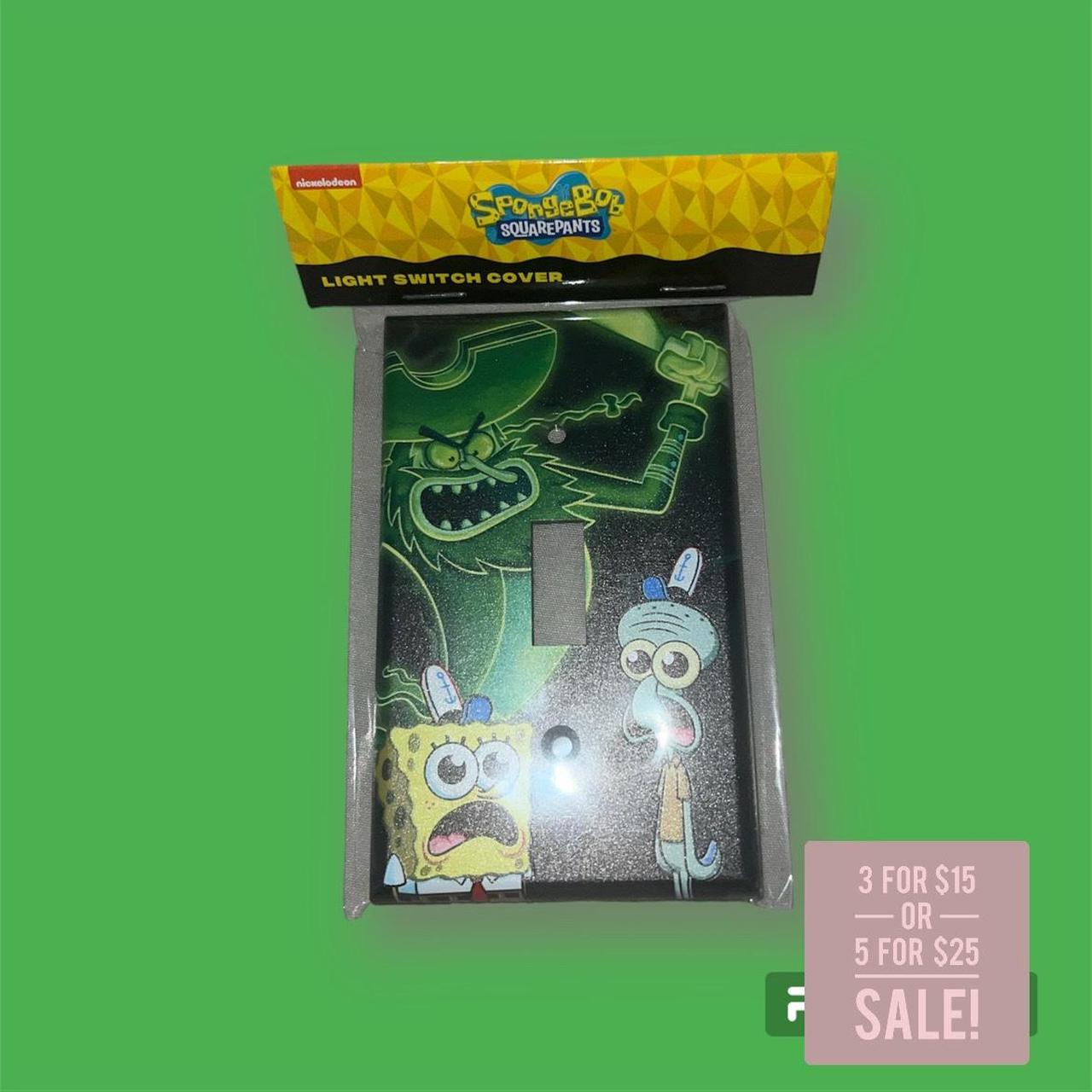 SpongeBob Flying Dutchman Halloween light switch... - Depop