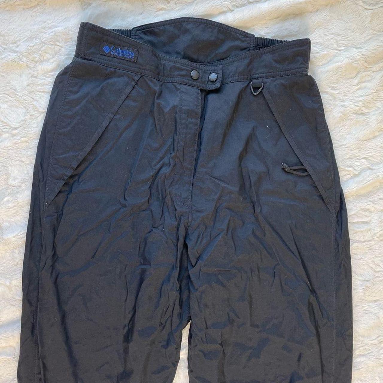Black Insulated Columbia High Rise Snow... | Depop