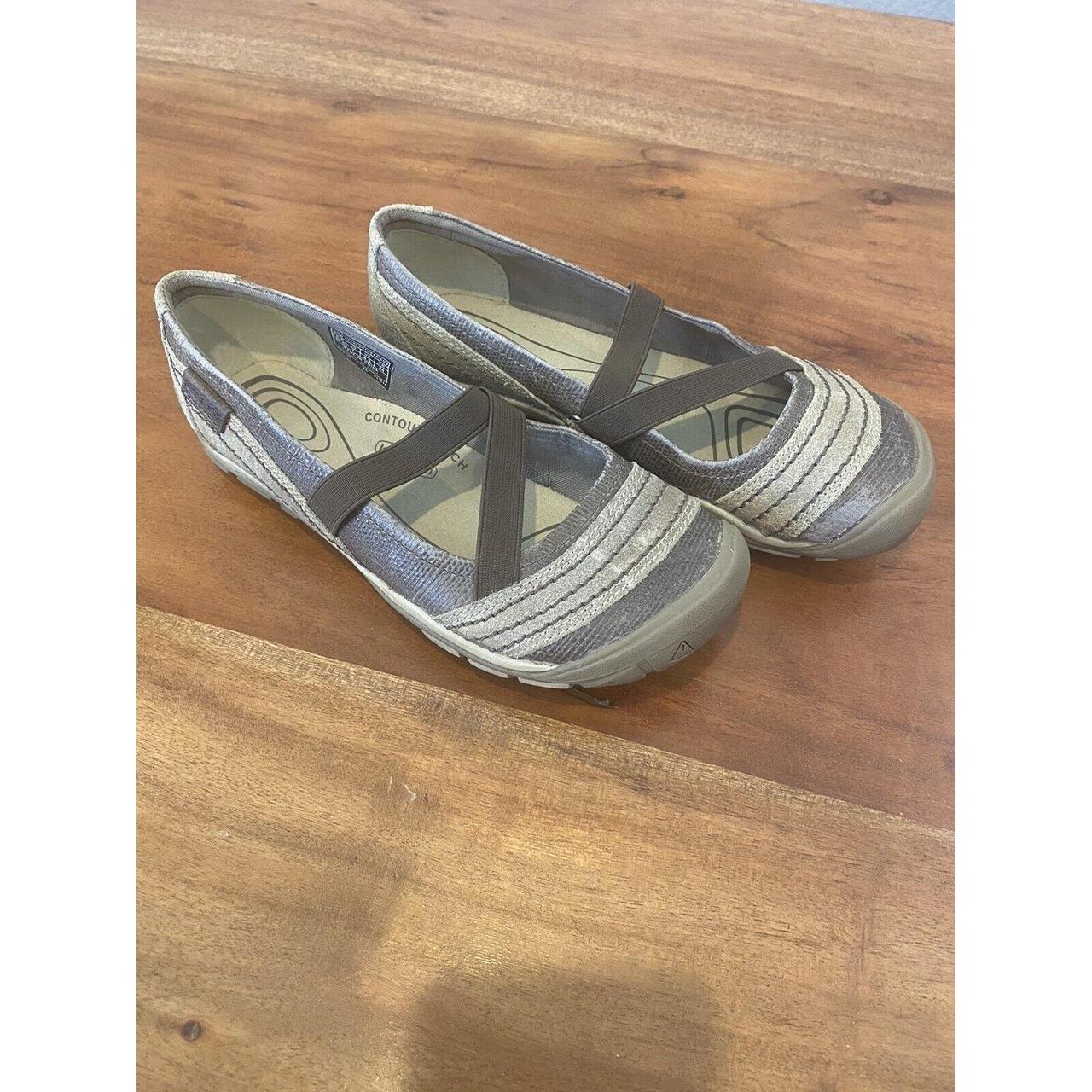 keen flat slip on shoe comfort shoes mary jane... - Depop