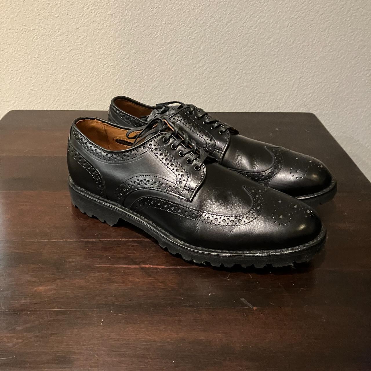 Allen-Edmonds Men's Black Oxfords | Depop