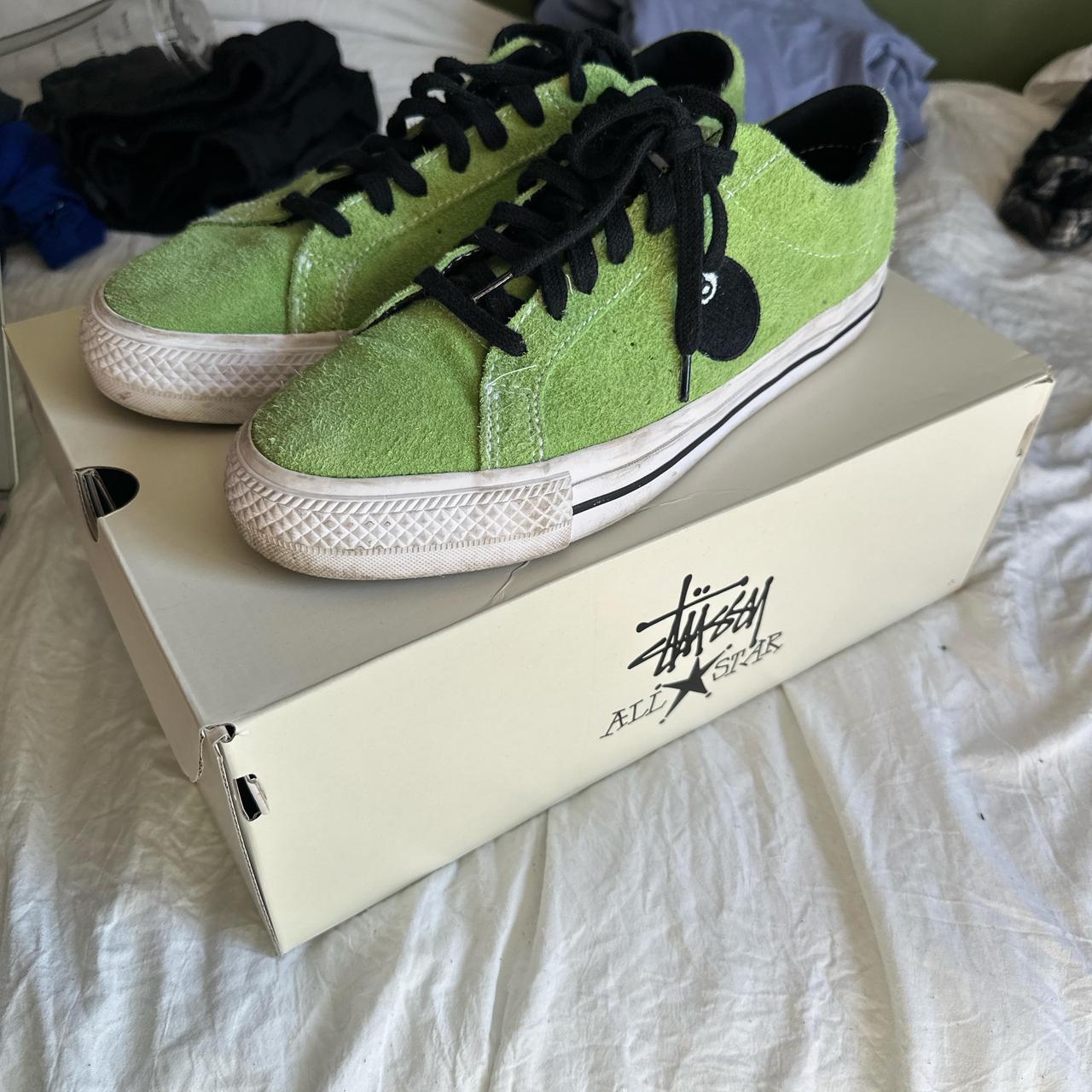 Stussy and converse 8 ball collab | Depop