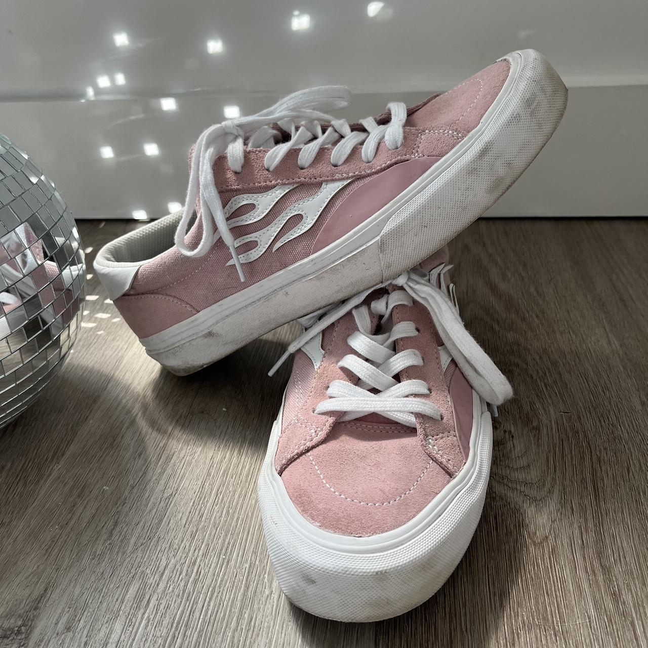 Mens size 10 Baby Pink Flame Straye Logan Normal... - Depop