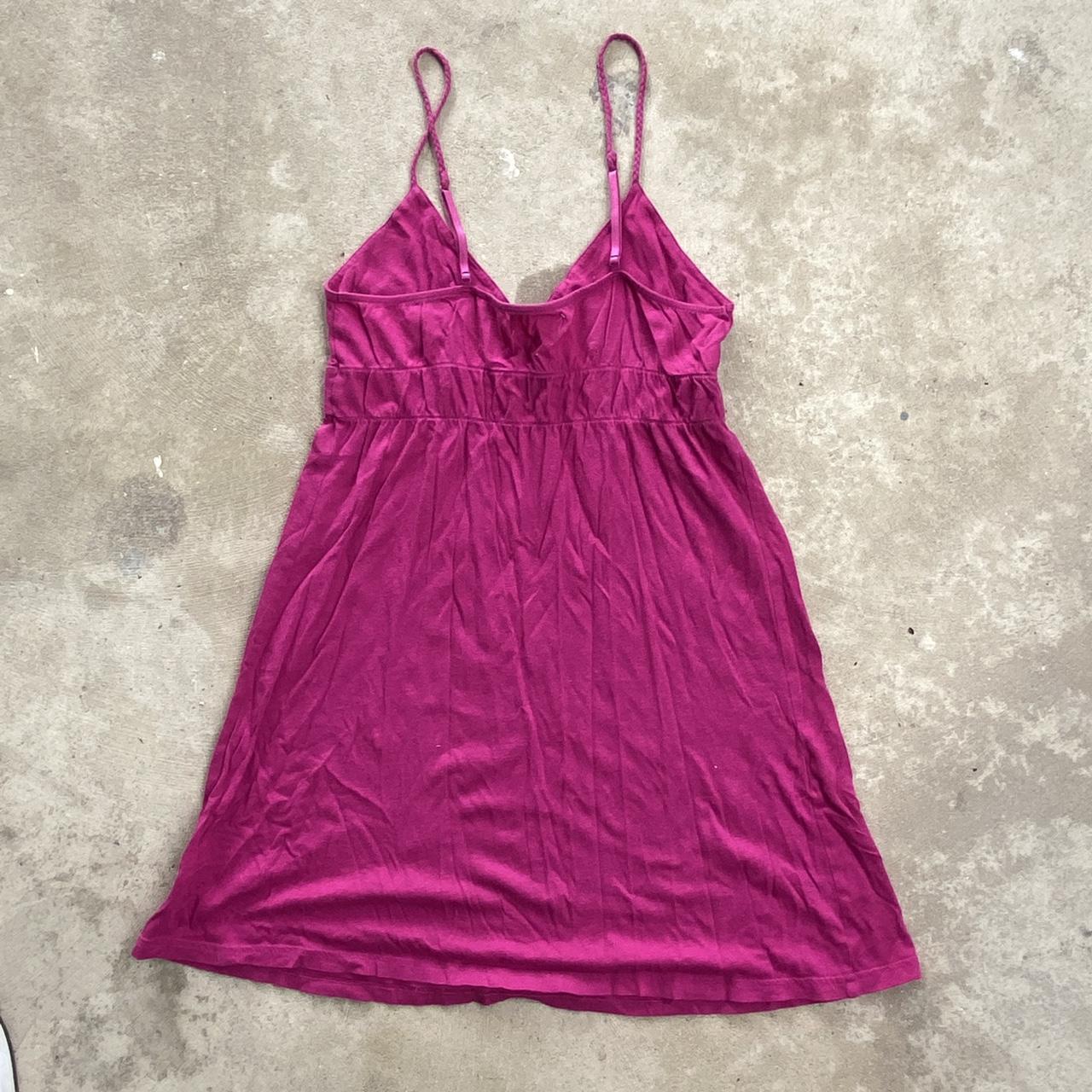 Vintage pink y2k 2000s tank top cami with cute... - Depop