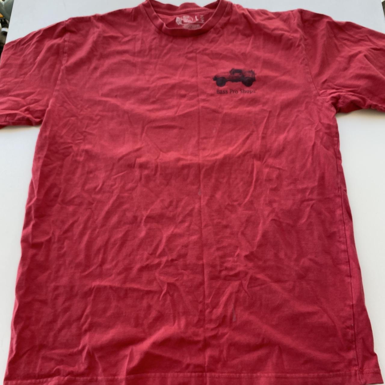 Vintage red bass pro shops keep wrangler oversized... - Depop