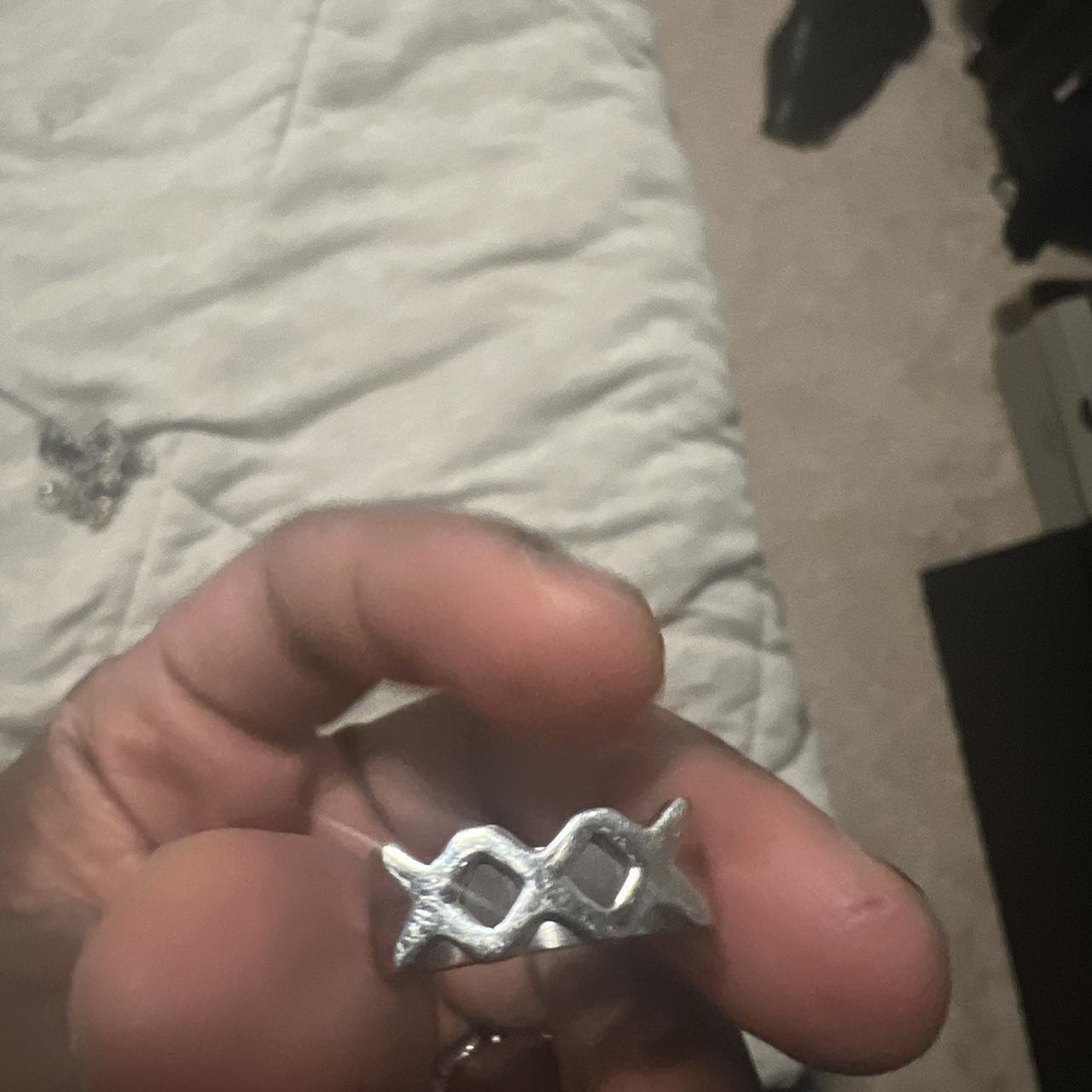 Size 9 xxx ring -metal - Depop