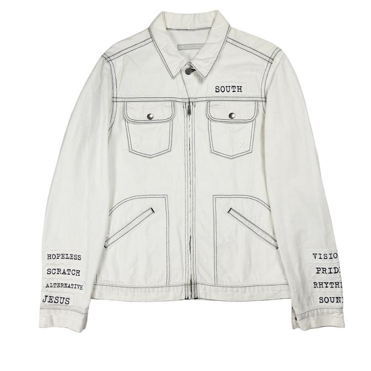 Number (n) ine ss02 modern age denim jacket Size:... - Depop