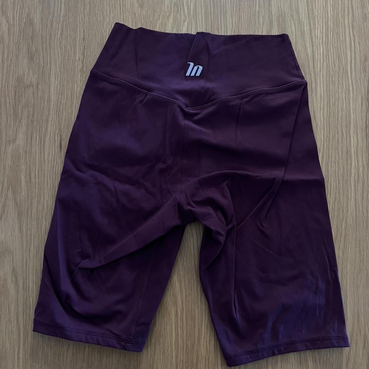 Muscle nation V2 referee length shorts in mauve... | Depop