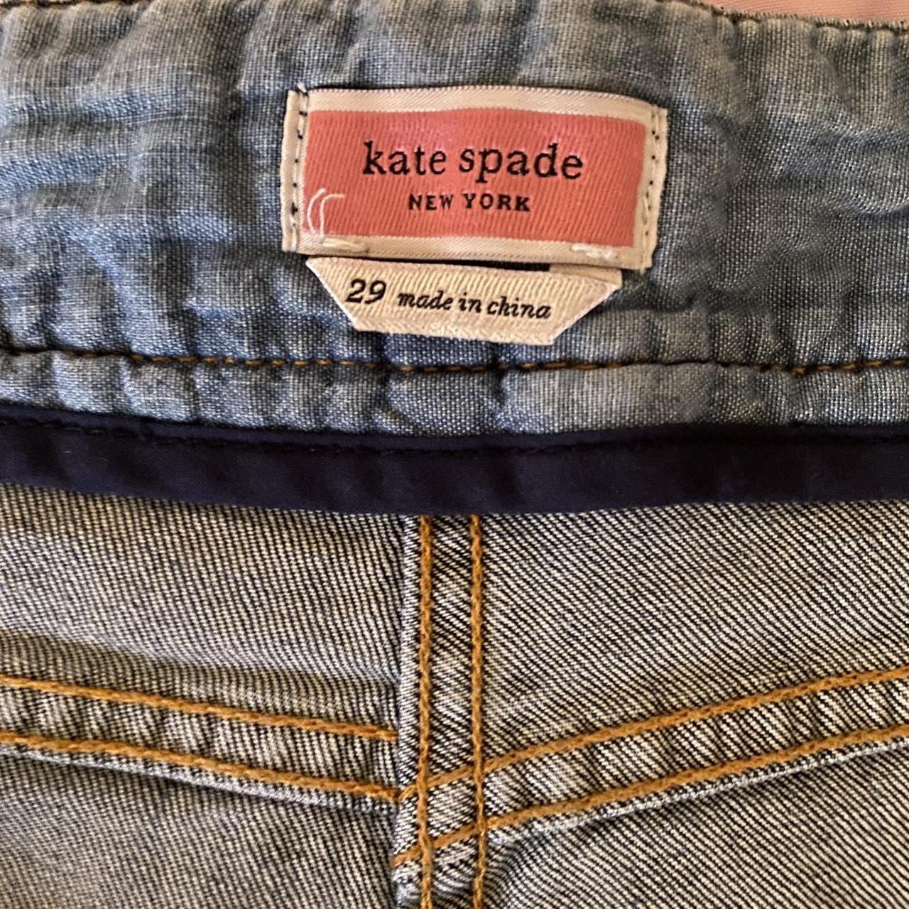 high waisted double zipper Kate Spade jeans. the... - Depop
