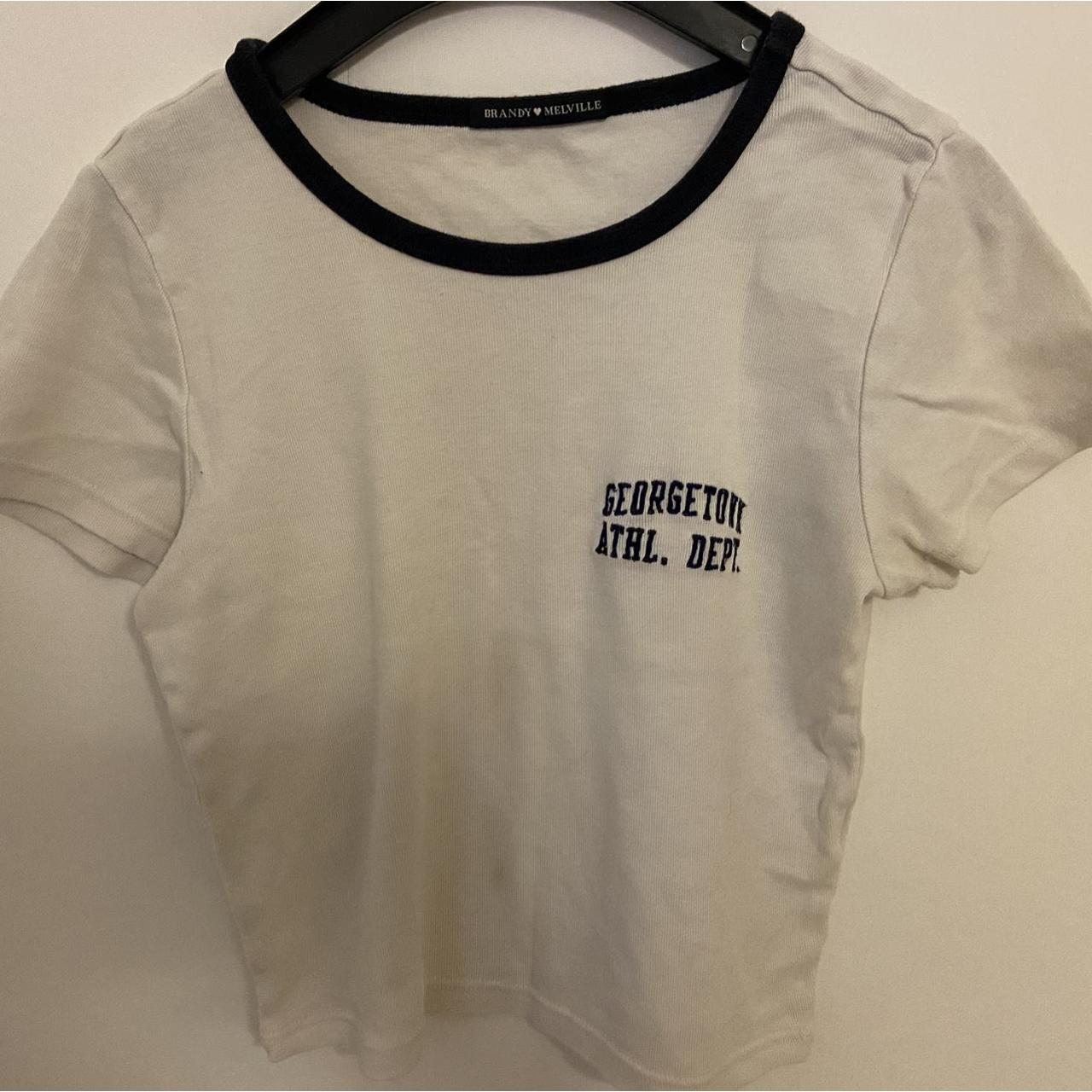 Georgetown t-shirt BRANDY MELVILLE 👚 so comfy +... - Depop
