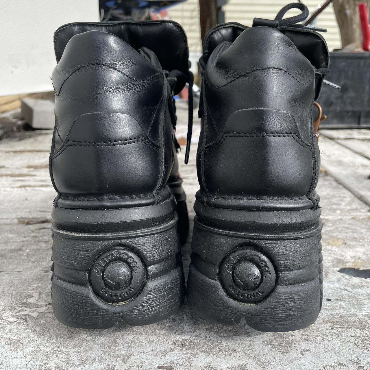 NEW ROCK PLATFORM BOOTS SIZE 43 FITS LIKE A MENS US... - Depop
