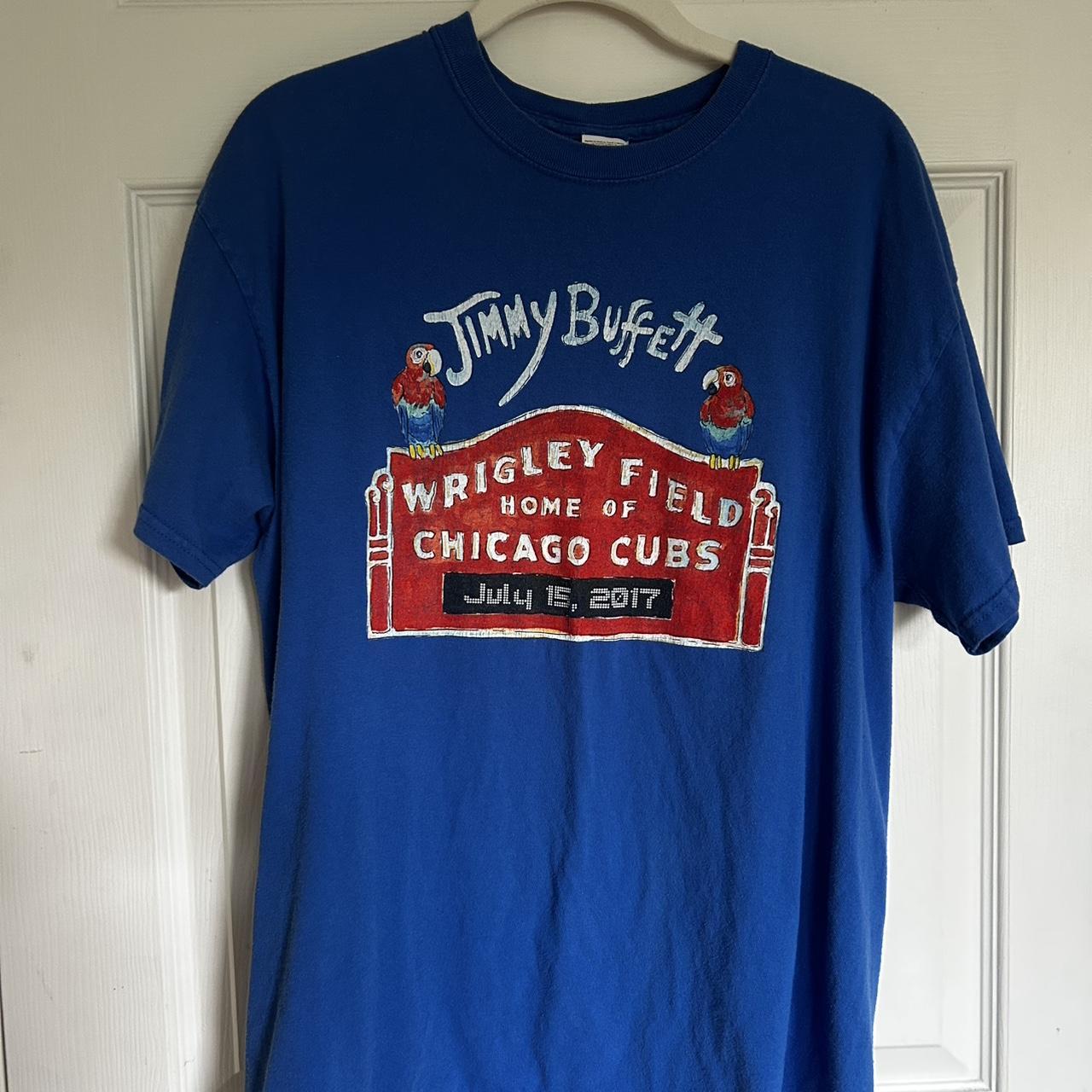 Blue Jimmy Buffet Wrigley Field Chicago Cubs... | Depop