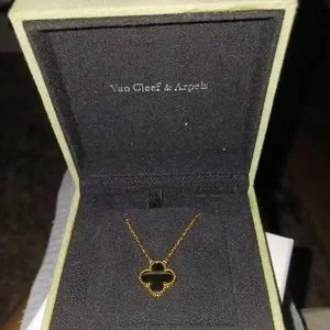Authentic Van Cleef necklace 18kt gold Authentic Van... - Depop