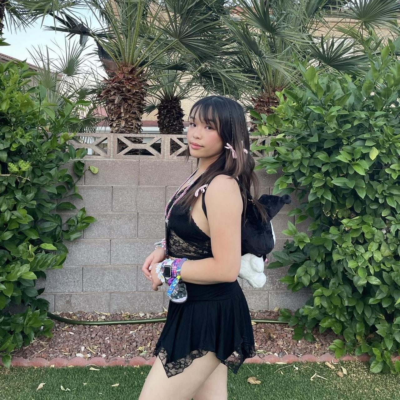 Dolls Kill Fairycore Set Black lace fairycore set.... | Depop