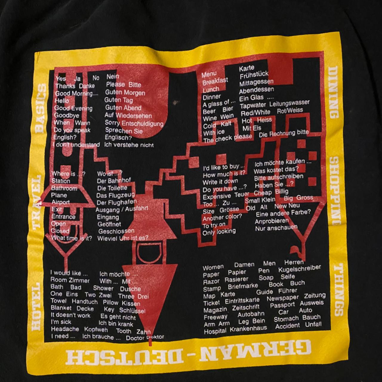 Different Fleece German Translator Sweatshirt Size:... - Depop