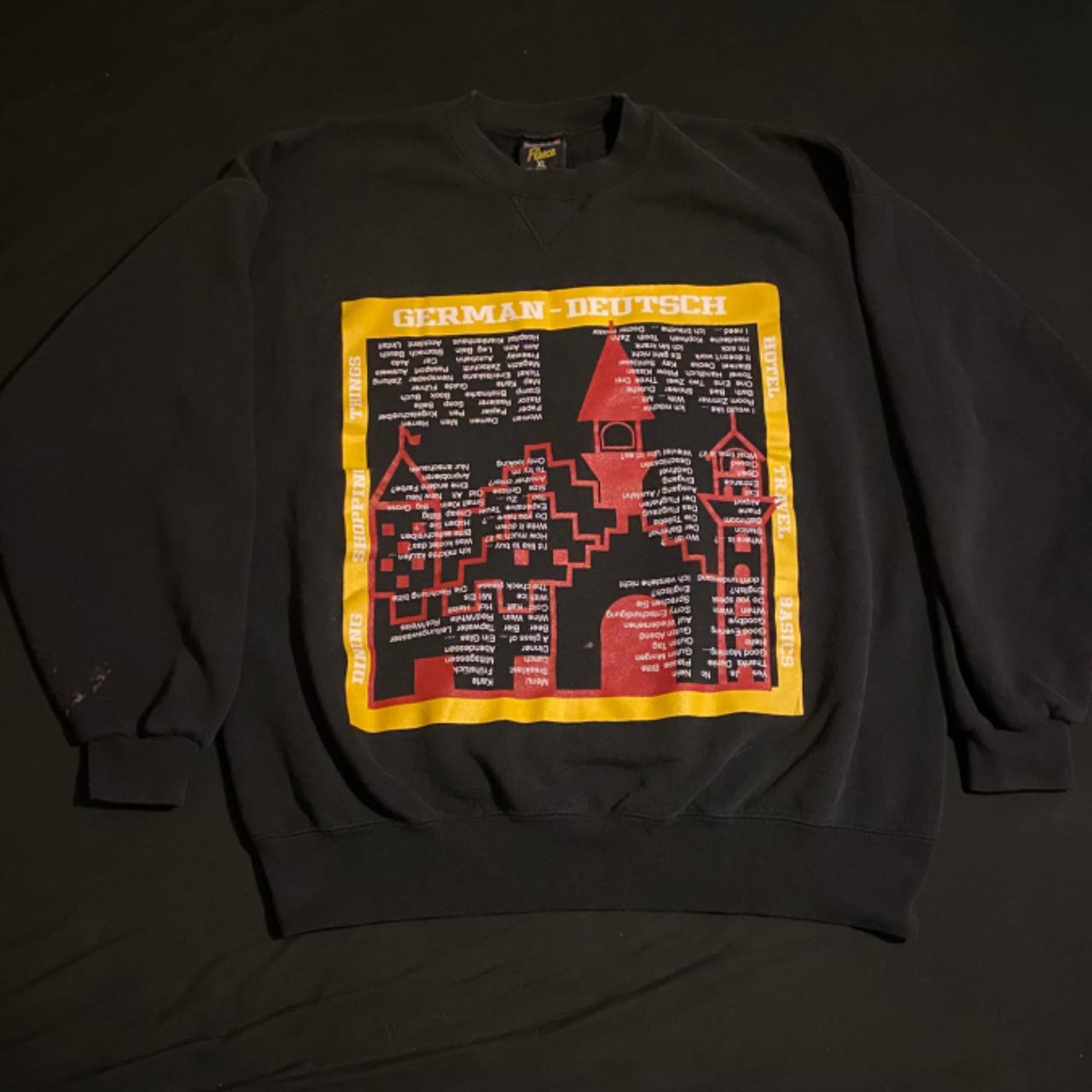 Different Fleece German Translator Sweatshirt Size:... - Depop