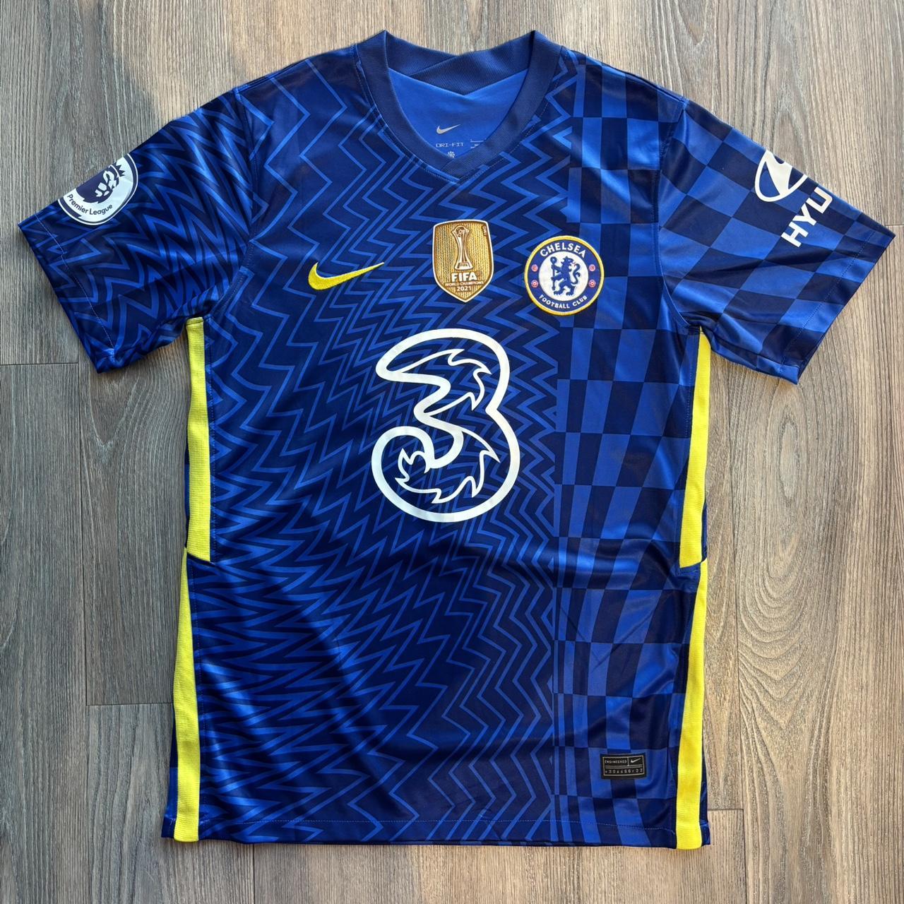 Christian Pulisic 2021-2022 Chelsea Jersey Size... | Depop